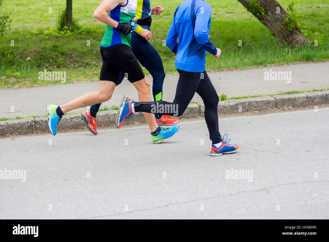 Running race hi-res stock photography and images - Alamy