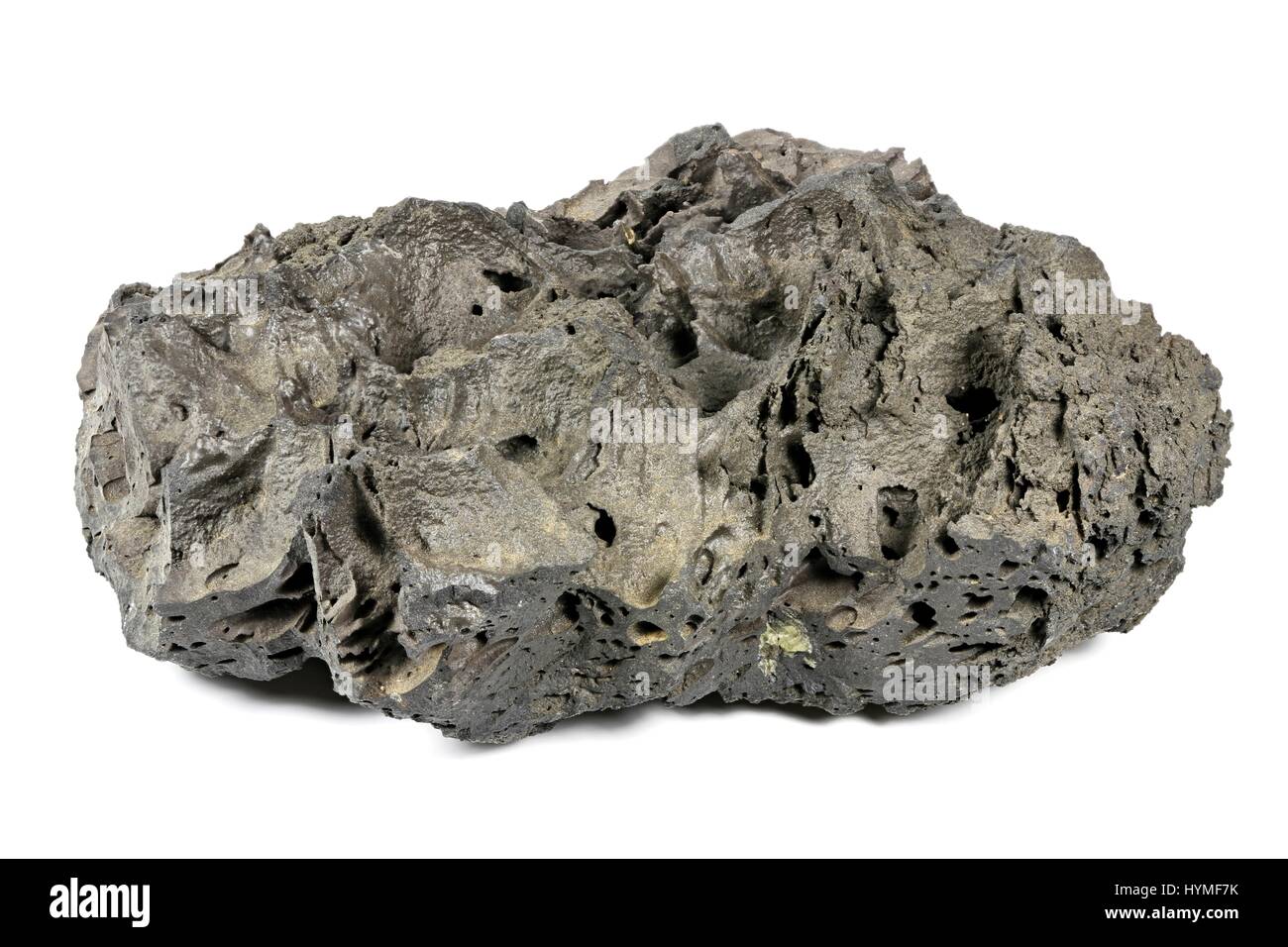 scoria from Mount Etna/ Sicily isolated on white background Stock Photo ...