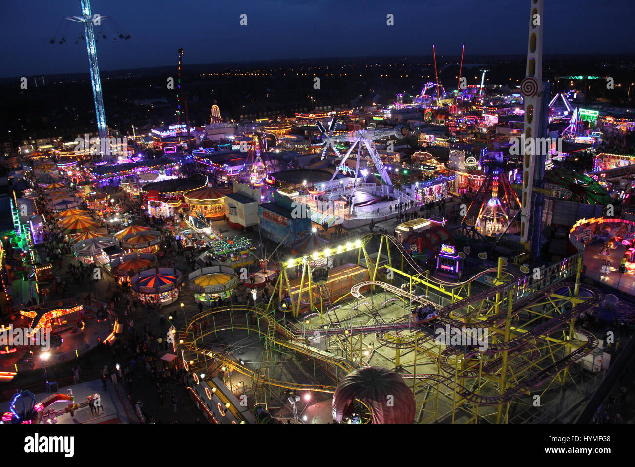 Hull fair at night hi-res stock photography and images - Alamy