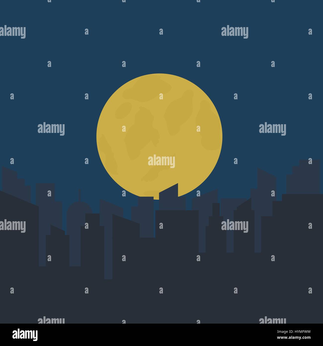 Sunrise silhouette city landscape Stock Vector Images - Alamy