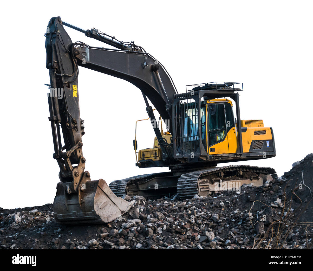 Excavator demolition equipment hi-res stock photography and images - Alamy