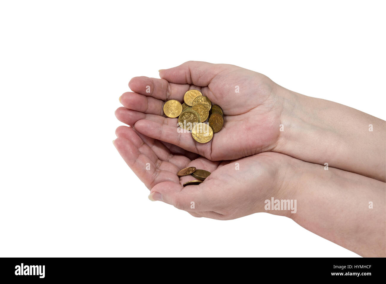 Palm coins hi-res stock photography and images - Alamy