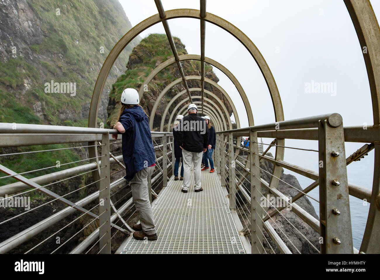 Gobbins cliff path hi-res stock photography and images - Alamy