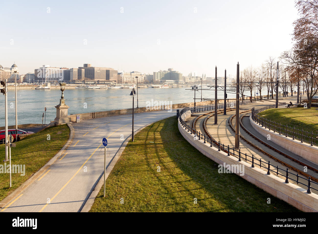 Danube riverfront hi-res stock photography and images - Alamy