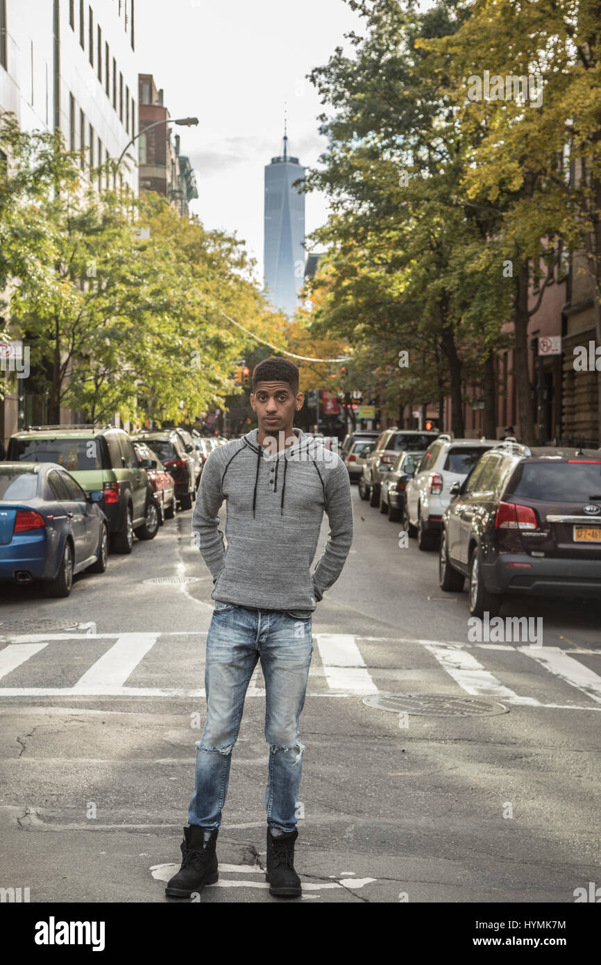 Young black hipster poses candid hi-res stock photography and images ...
