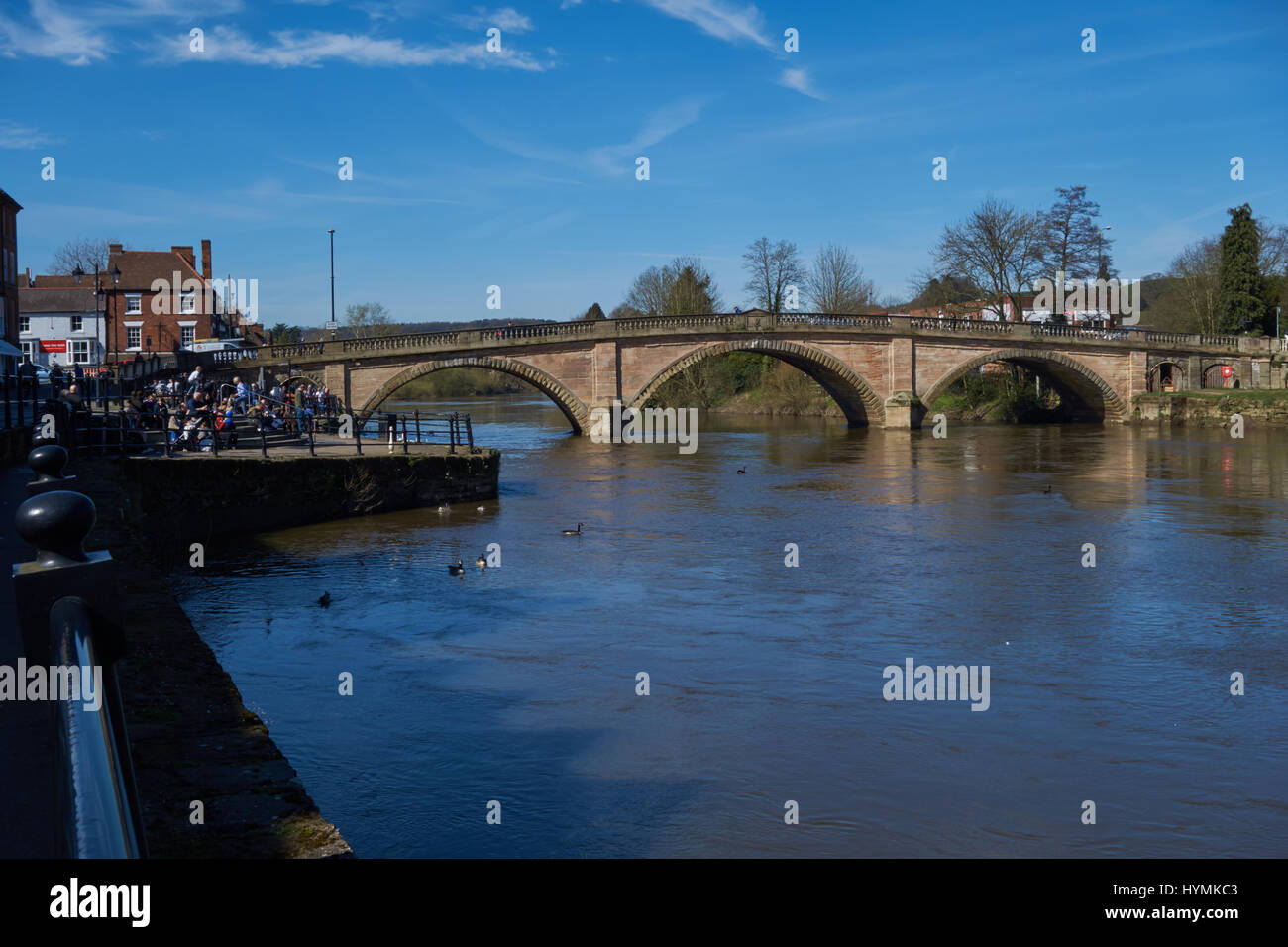 River severn bewdley bridge hi-res stock photography and images - Alamy