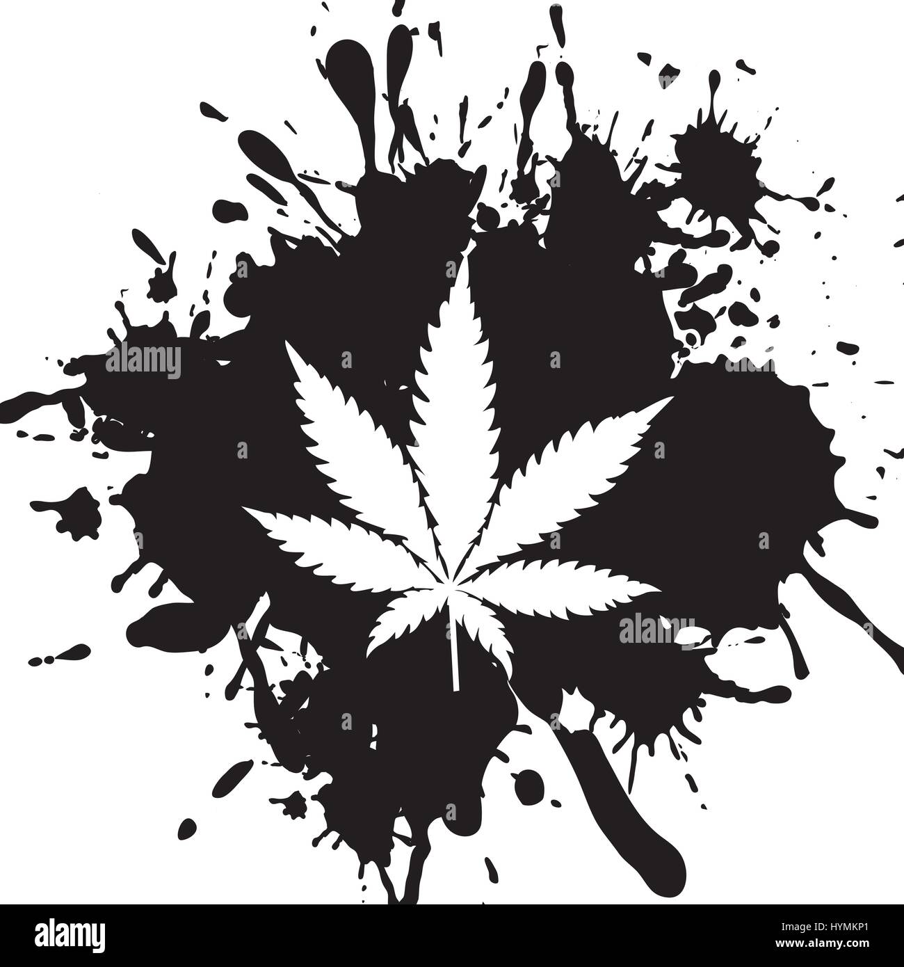 Marijuana drug addiction Stock Vector Images - Alamy