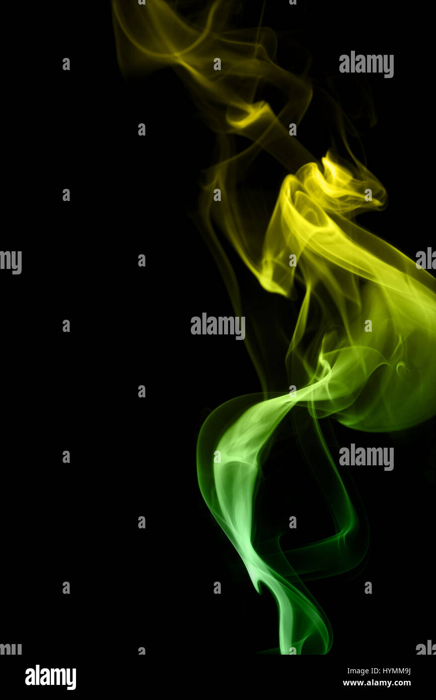 Green yellow vapor effect hi-res stock photography and images - Alamy