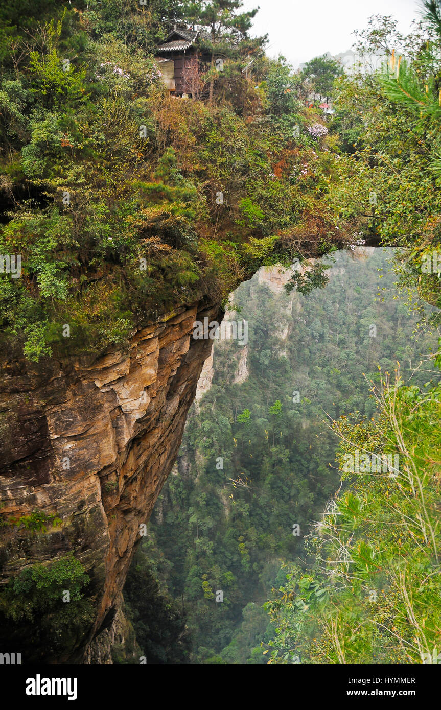 Zhangjiajie national forest park bridge hi-res stock photography and ...