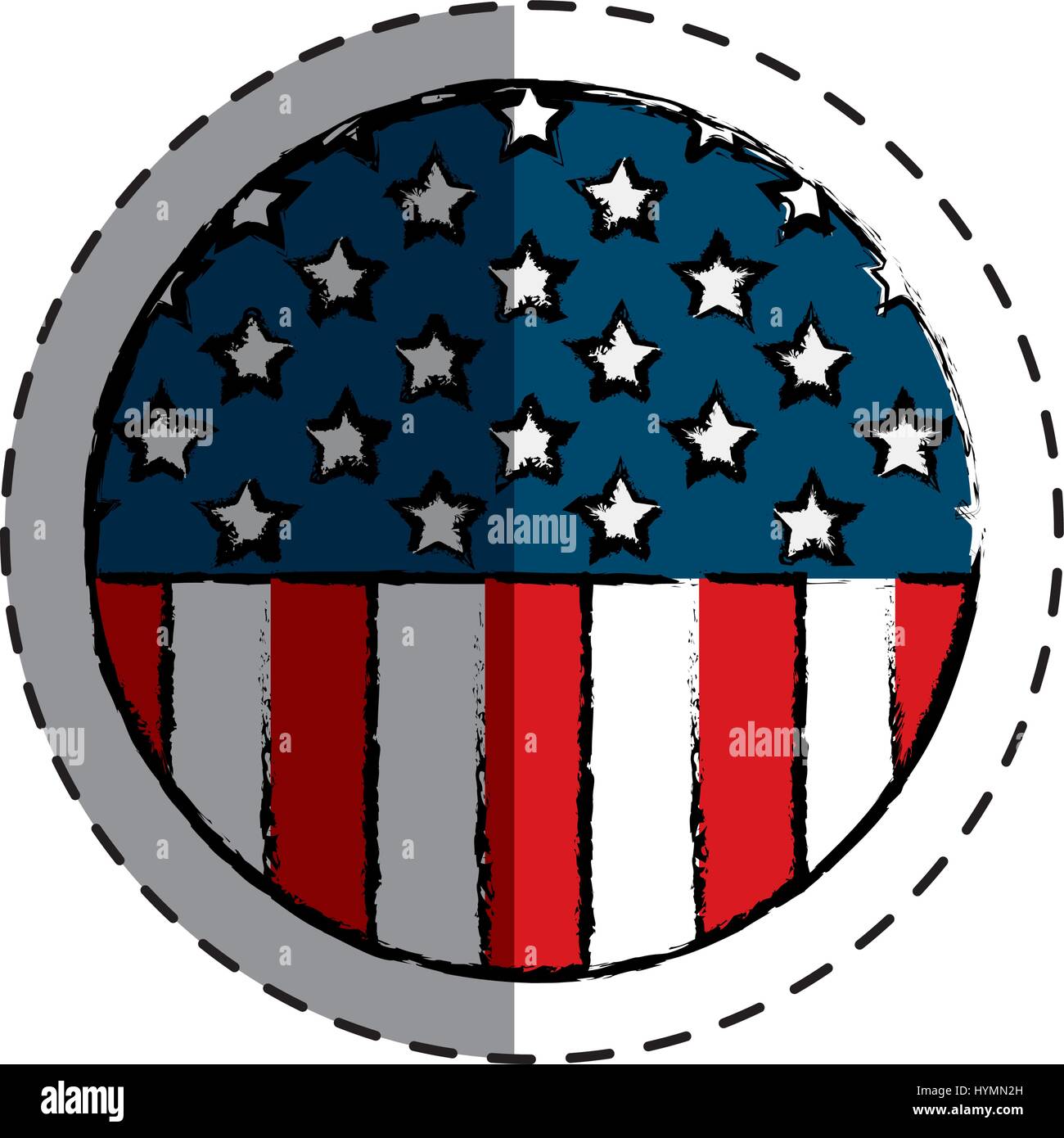 united states of america emblem Stock Vector Image & Art - Alamy