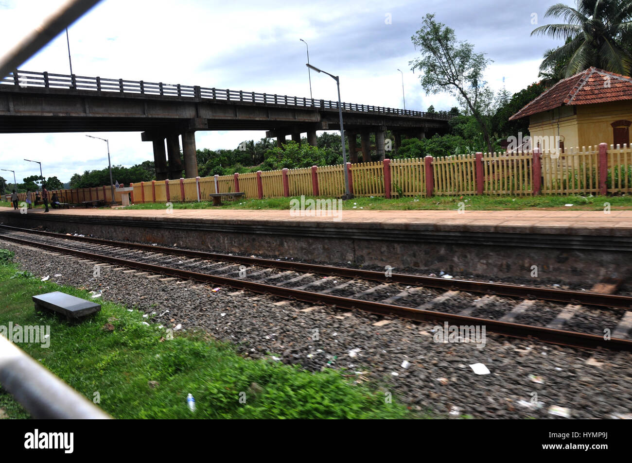 Kerala Railway Track, Station, Over Bridge, (Photo Copyright © by Saji ...