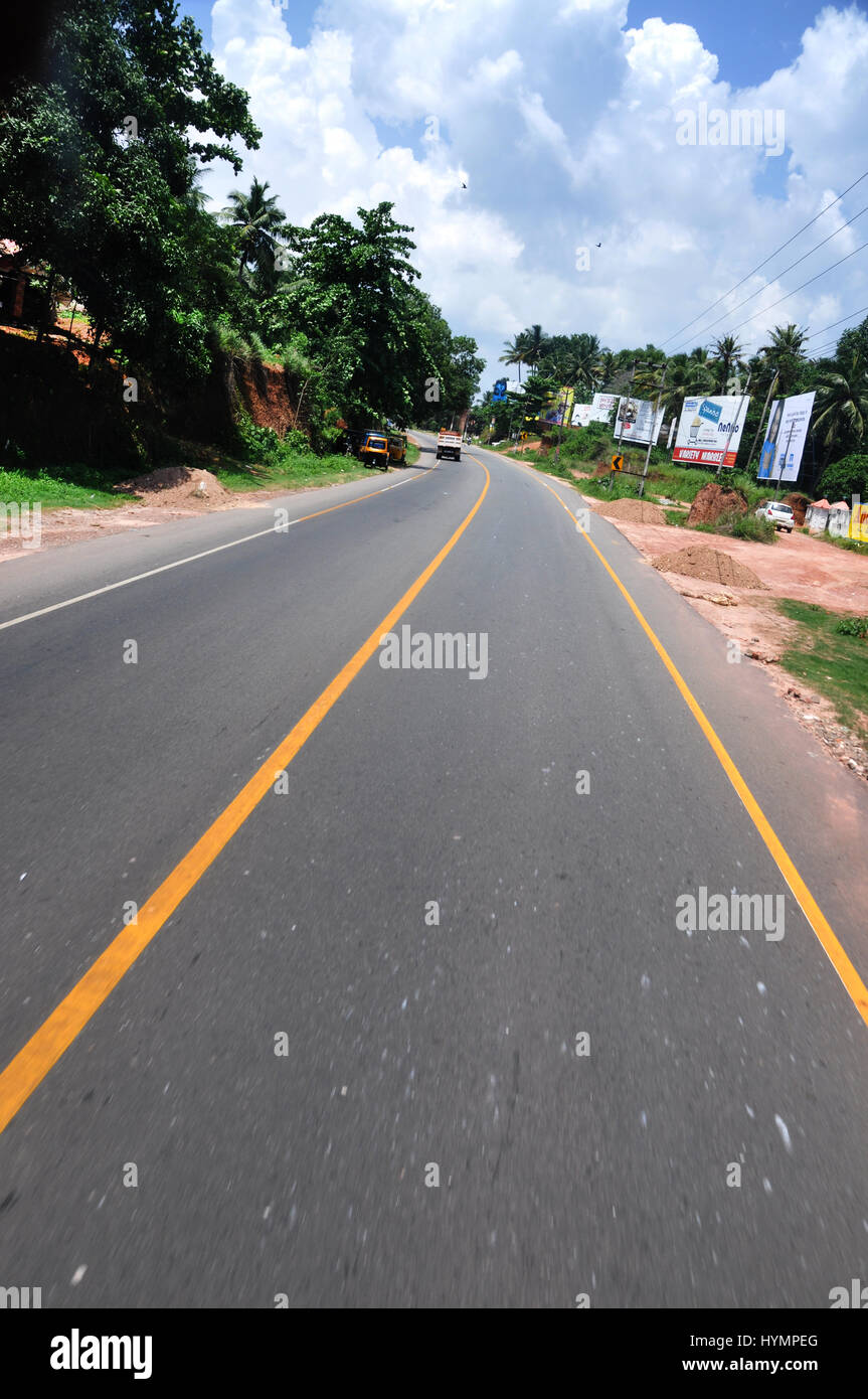 Kerala Express HIghway Road, Thiruvananthapuram to Kollam, Beautiful ...