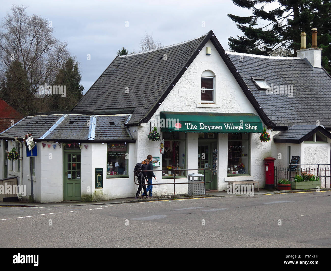The Drymen Village Shop Stirlingshire Scotland Stock Photo - Alamy