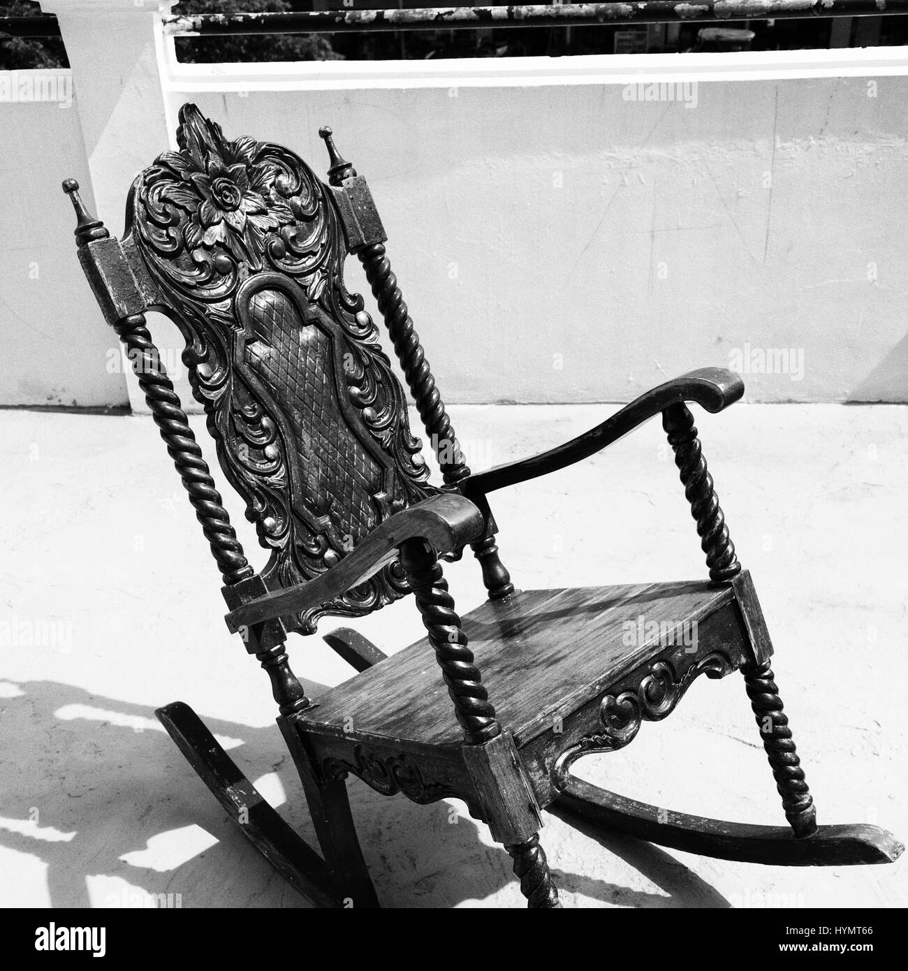 Old house the philippines Black and White Stock Photos & Images - Alamy