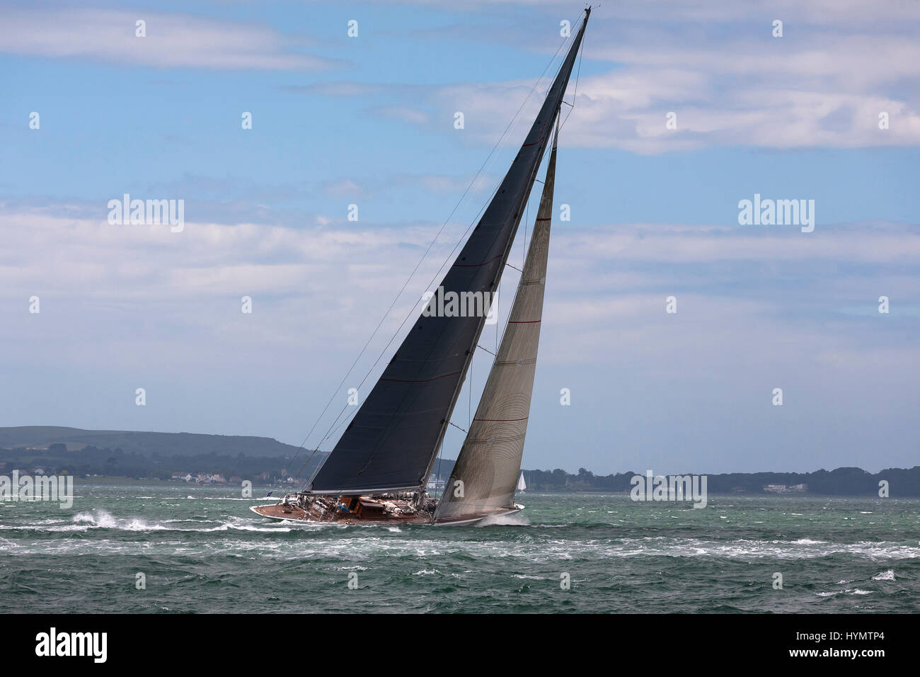 J class yacht 1930s hi-res stock photography and images - Alamy