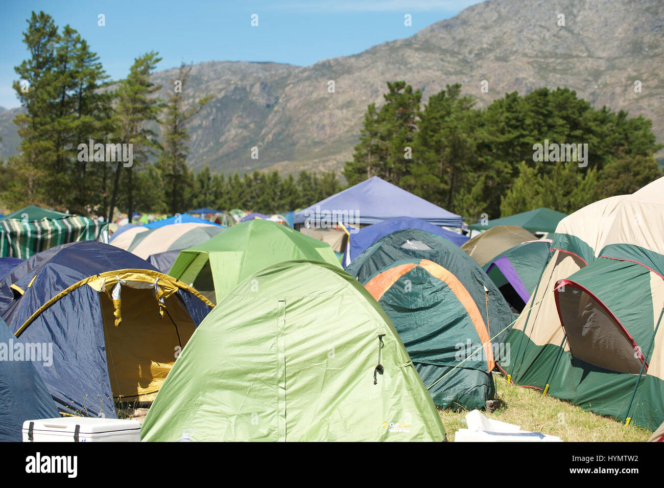 Empty tent woods hi-res stock photography and images - Alamy