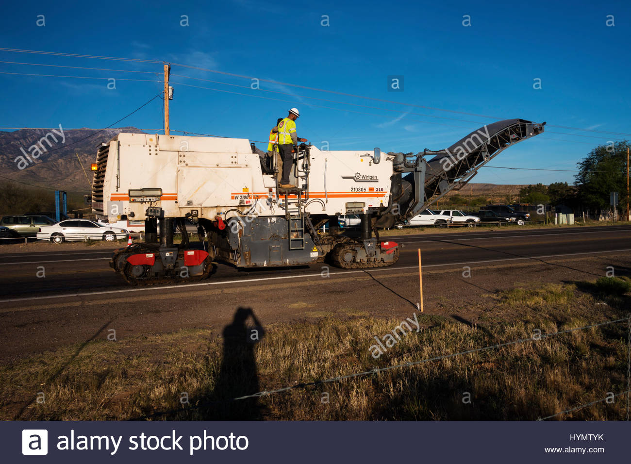 Highway Construction Machines High Resolution Stock Photography and ...