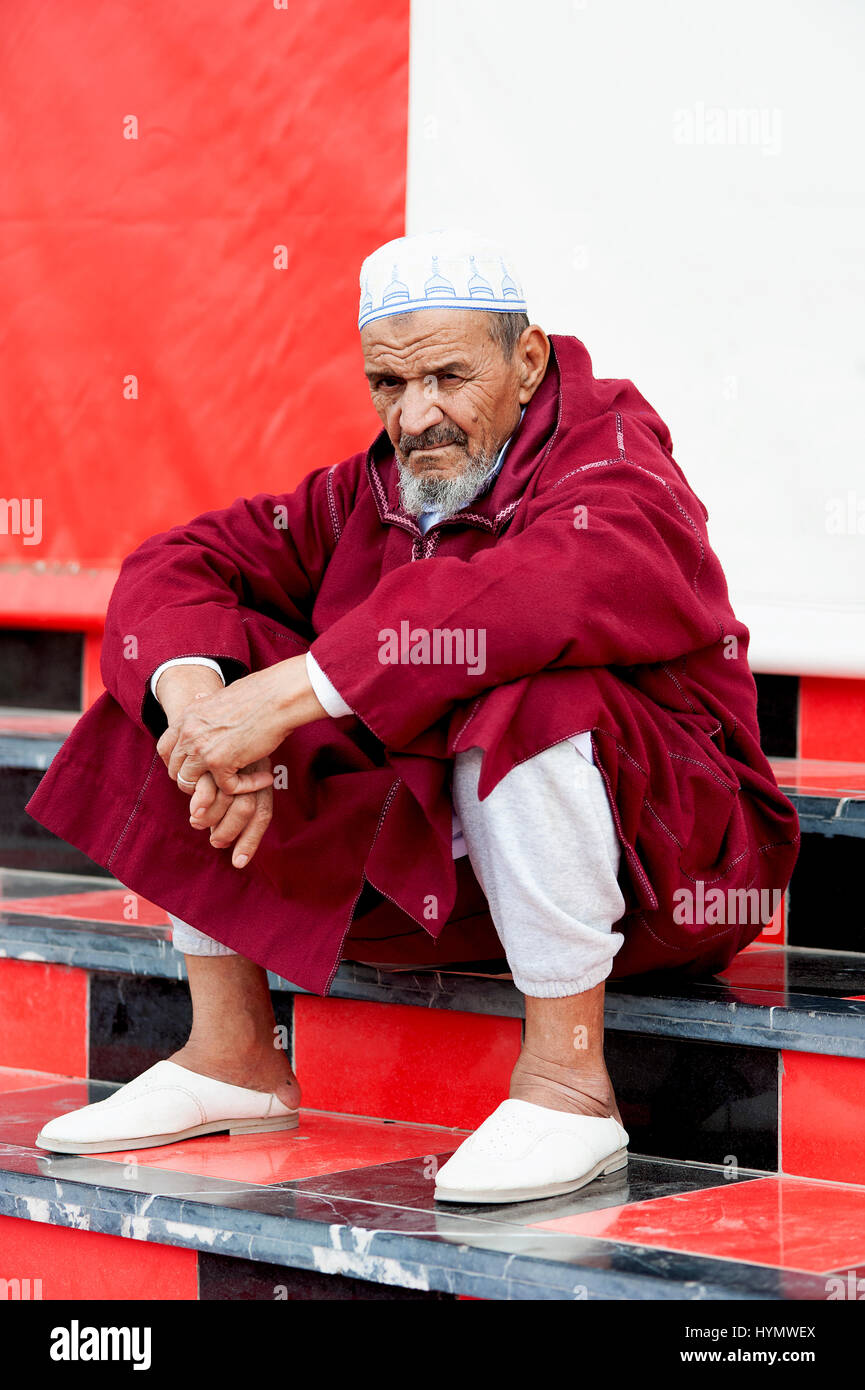 Taqiyah cap marrakesh hi-res stock photography and images - Alamy