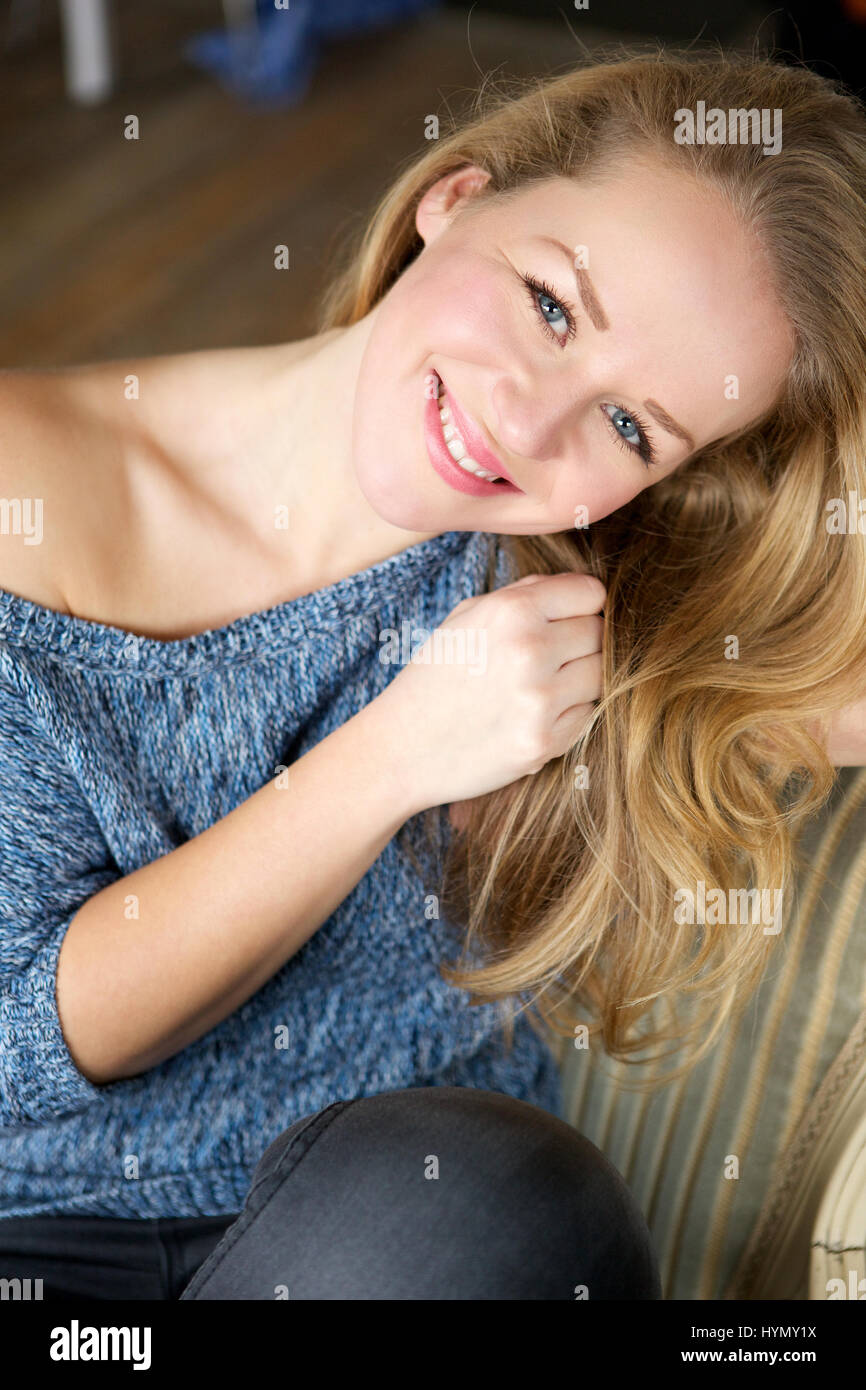 Home alone happy hi-res stock photography and images - Alamy