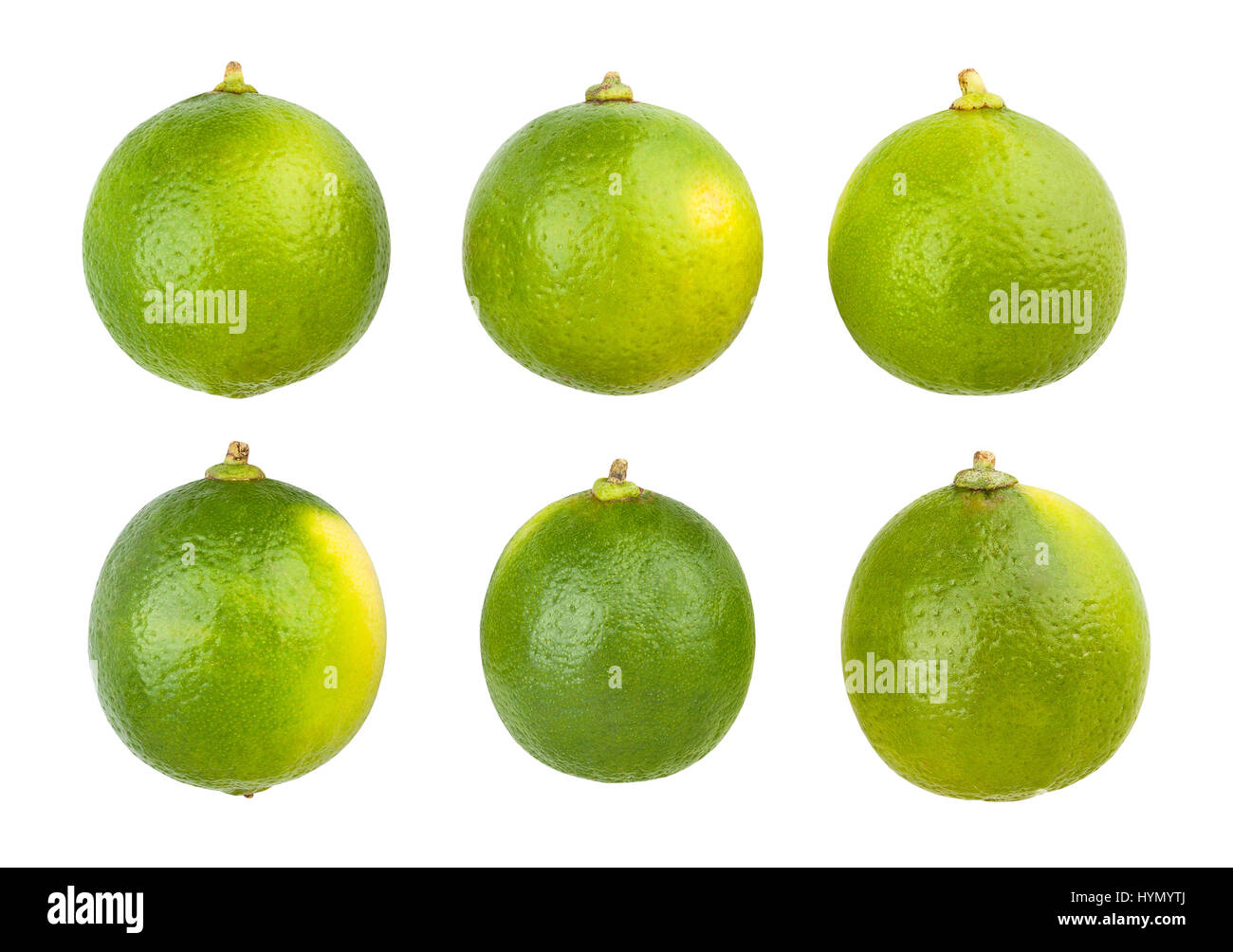 Yellow limes Cut Out Stock Images & Pictures - Alamy