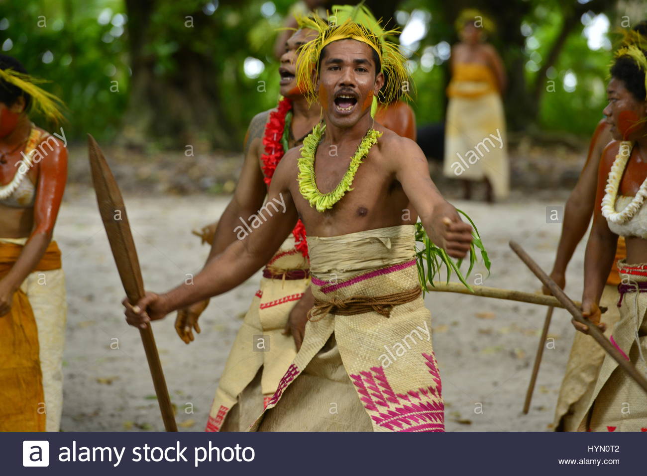 Traditional Dancing Solomon Islands Stock Photos & Traditional Dancing ...
