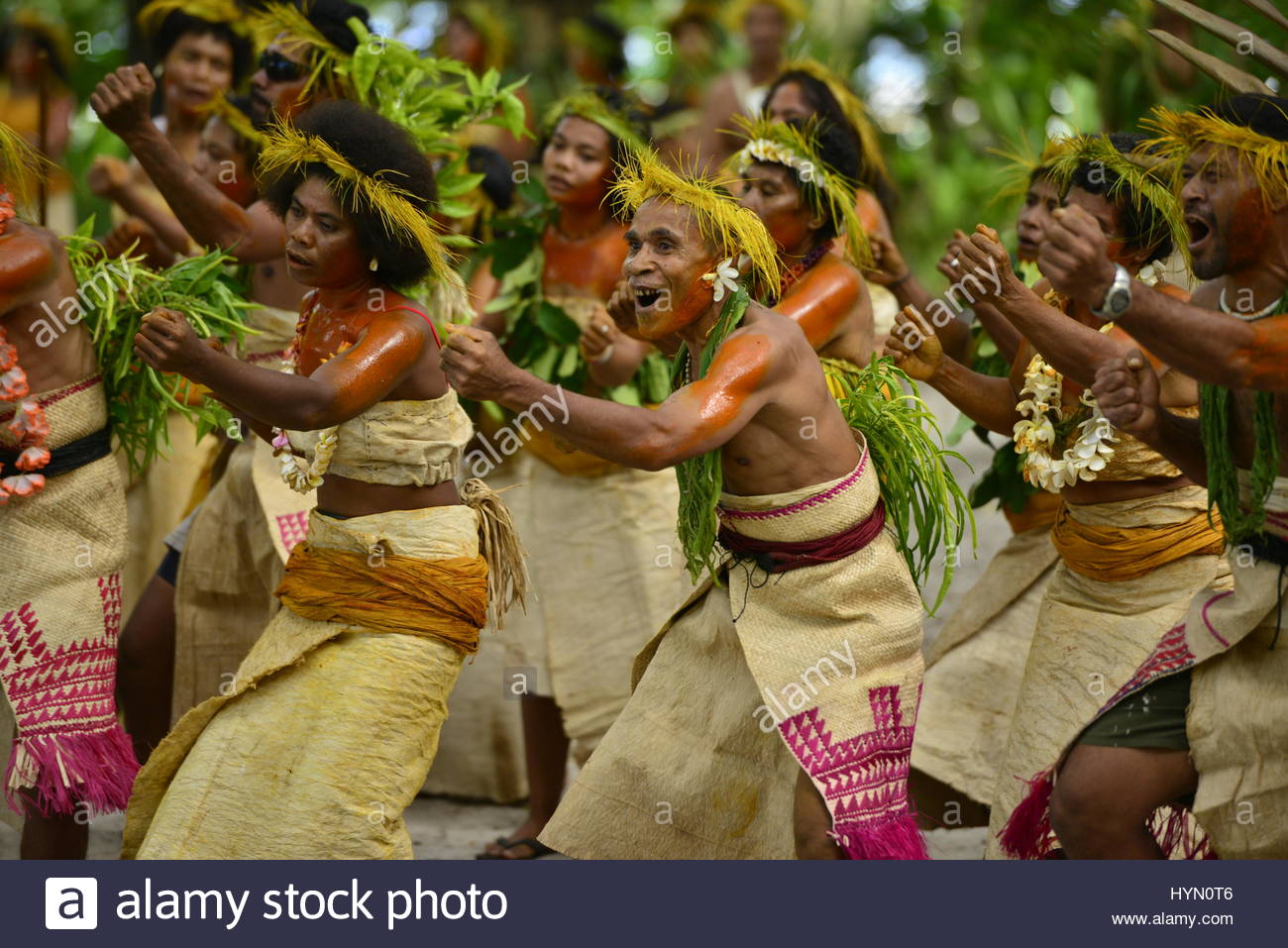 Traditional Dancing Solomon Islands Stock Photos & Traditional Dancing ...