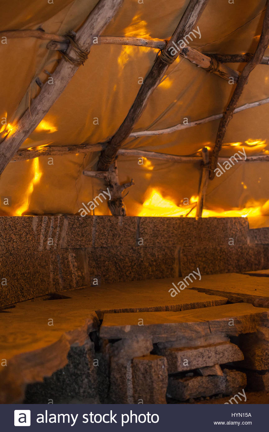 Stone Age Hut Construction High Resolution Stock Photography and Images ...