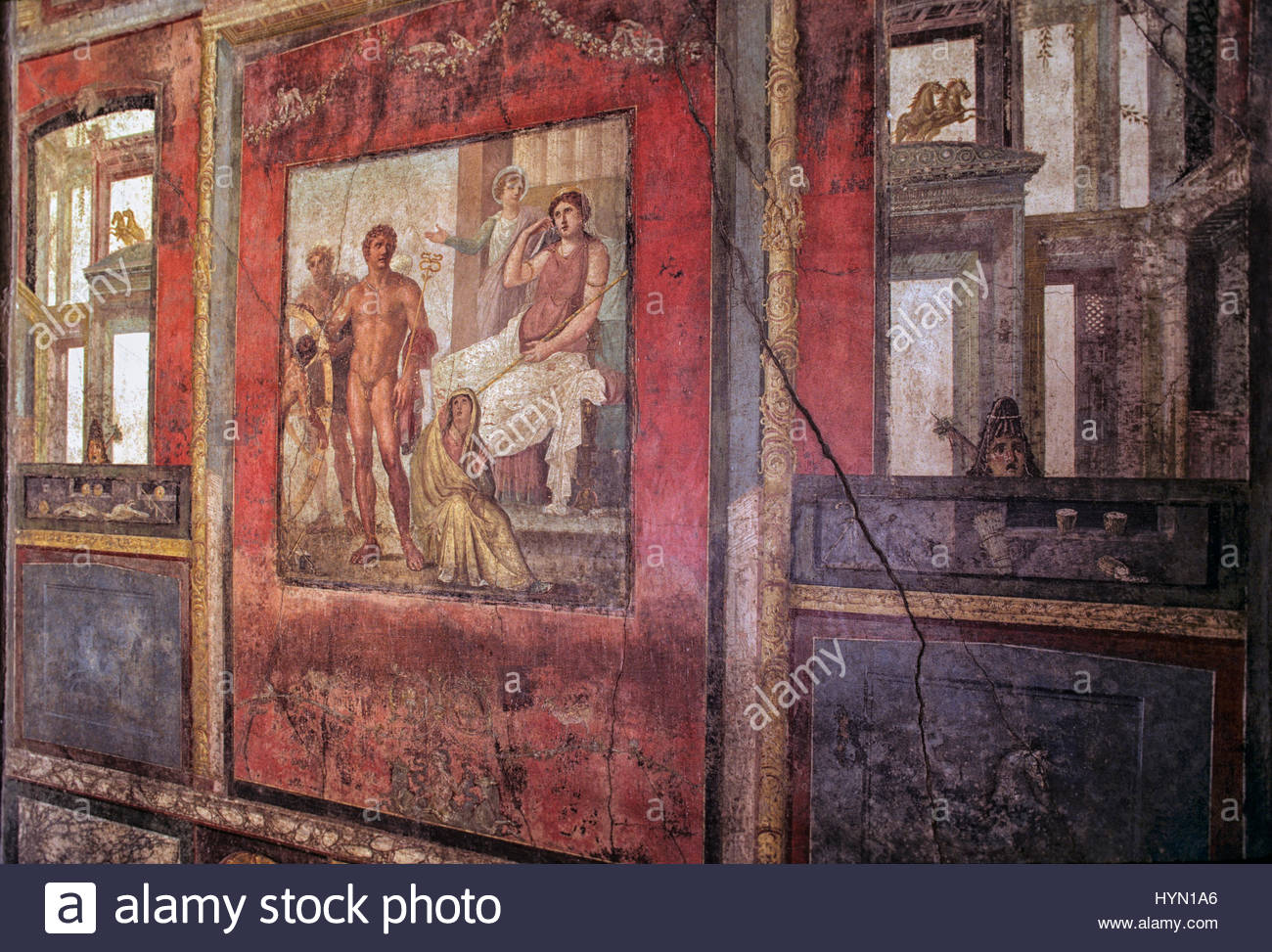 Wall Painting House Vetti Stock Photos & Wall Painting House Vetti ...