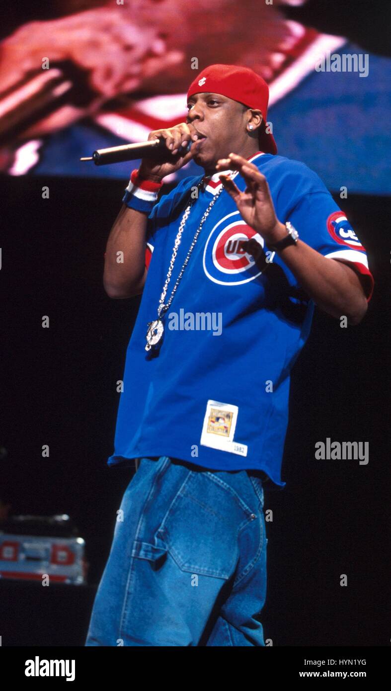 Jay Z performing at the Z100 Jingle Ball concert at Madison Square ...