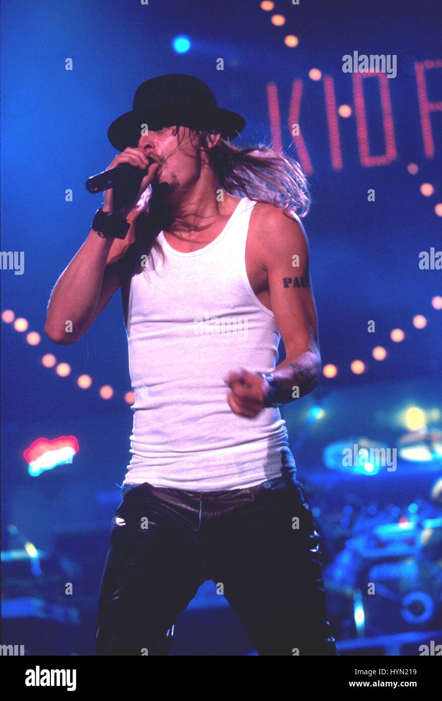 Kid Rock performing at Madison Square Garden New York City , May 10 ...