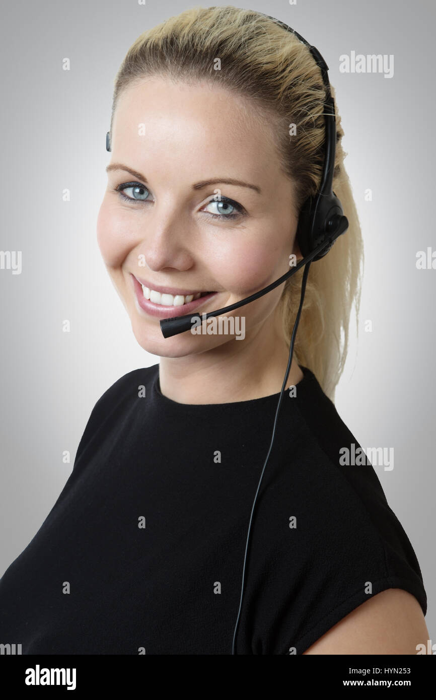Call center head set hi-res stock photography and images - Alamy