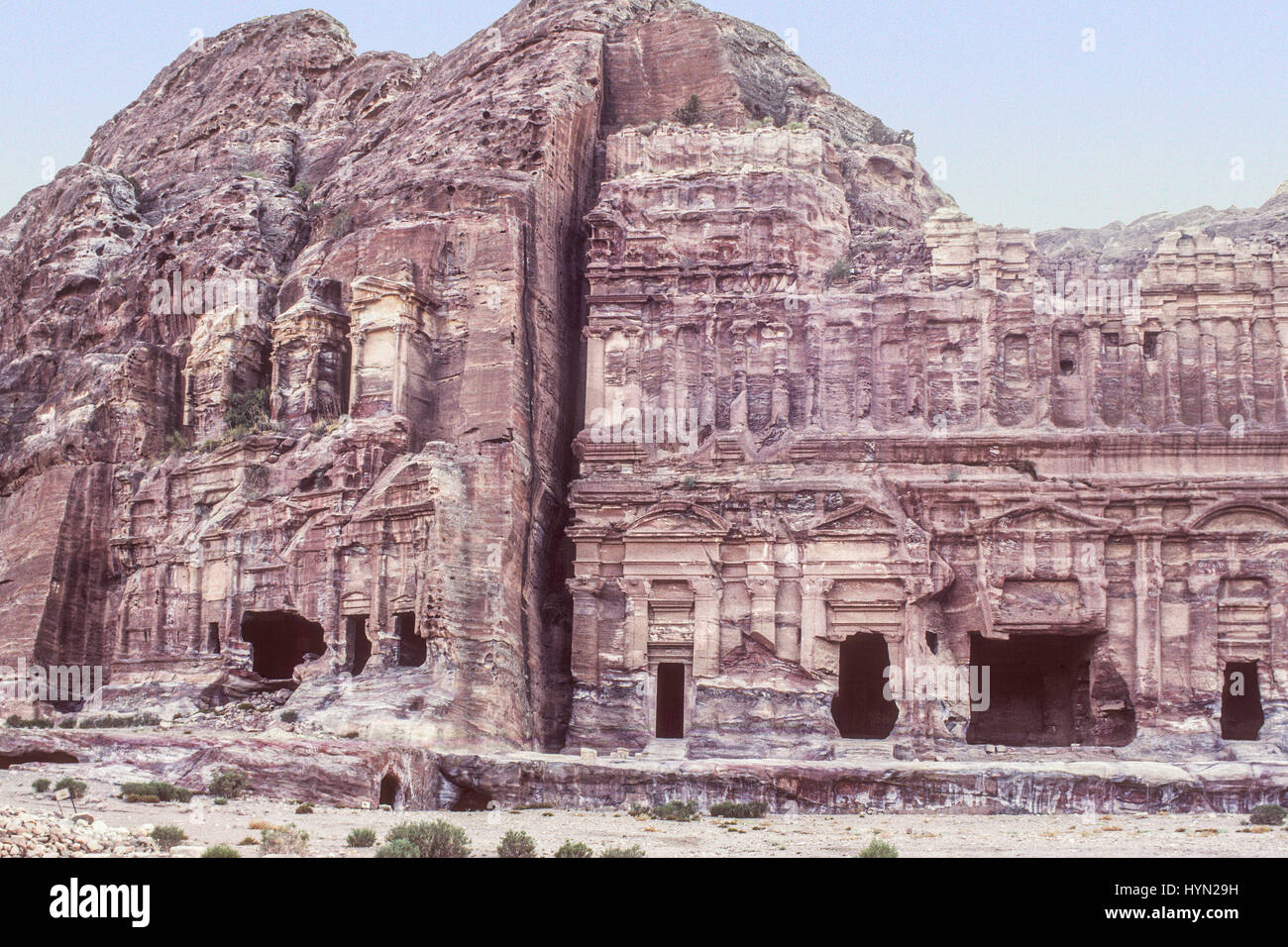 Petra originally known to the Nabataeans as Raqmu, is a historical and ...