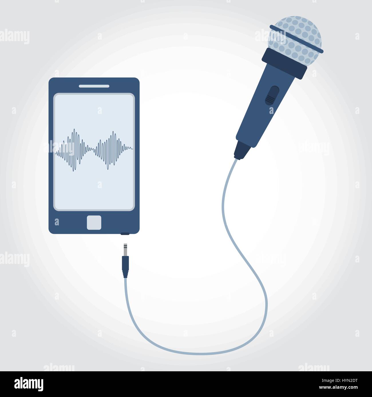 Stage Screen Radio Stock Vector Images - Alamy