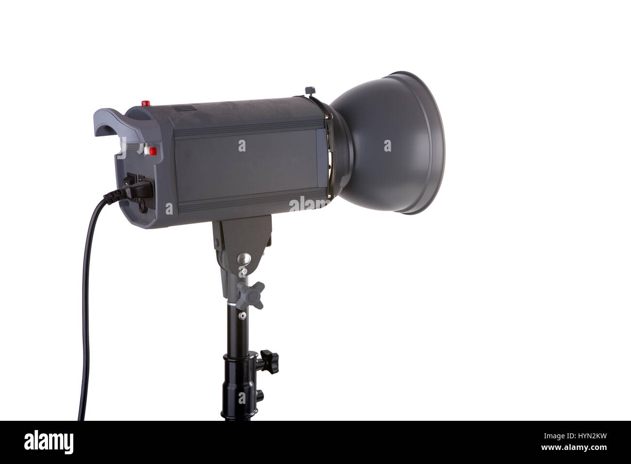 Studio reflector isolated on white Stock Photo - Alamy