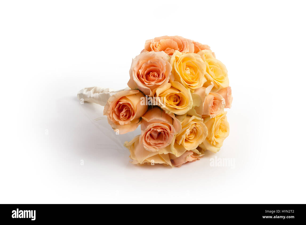 Bridal bouquet bridal rings Cut Out Stock Images & Pictures - Alamy