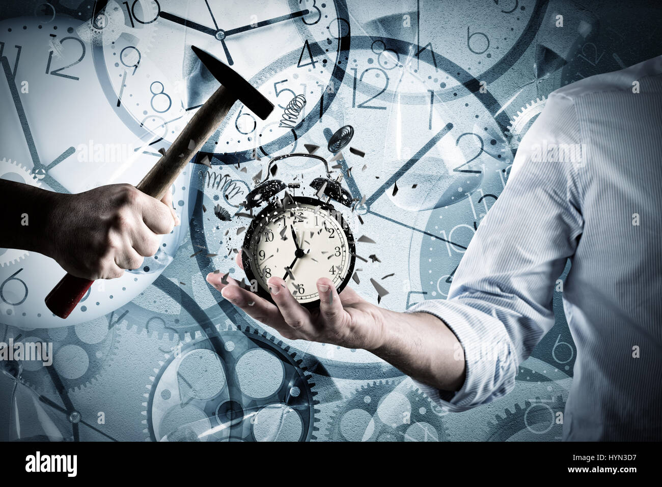 Broken time hi-res stock photography and images - Alamy