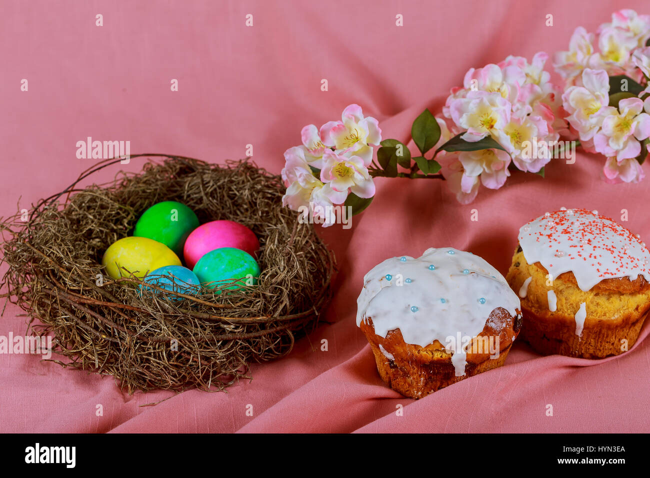 Beautiful traditional easter bread hi-res stock photography and images ...