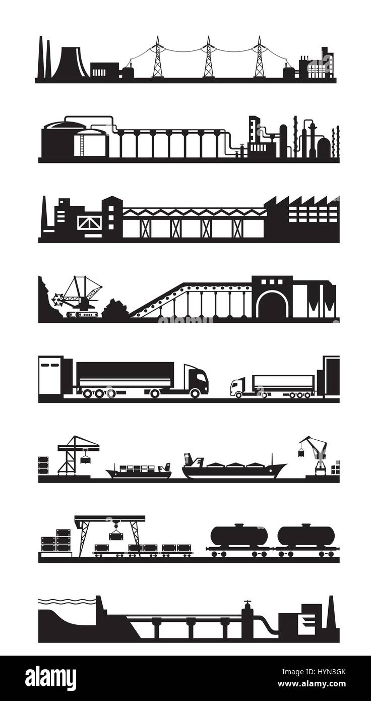 Communication plant Stock Vector Images - Alamy