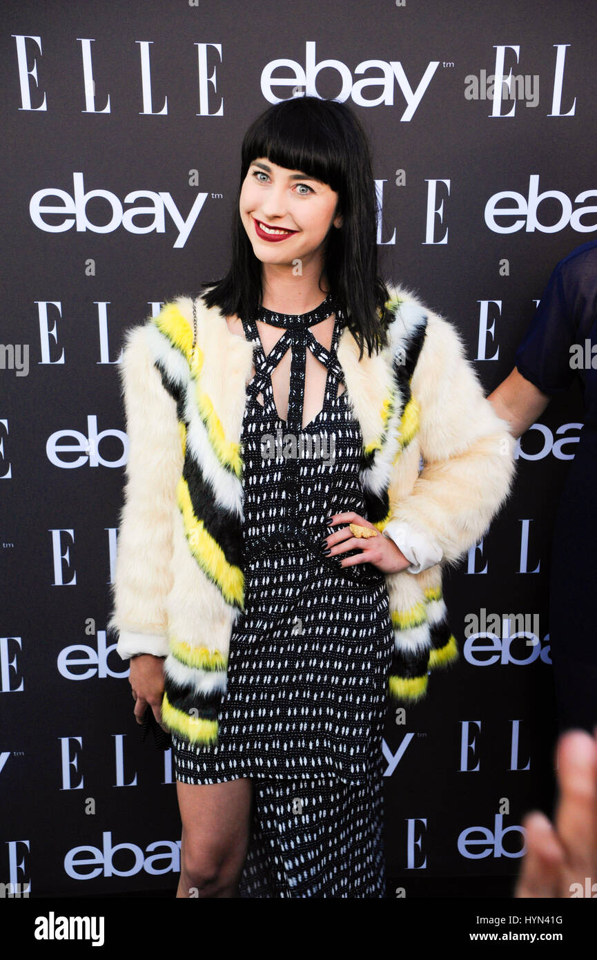 Kimbra arrives at the 6th Annual ELLE Women In Music Celebration ...