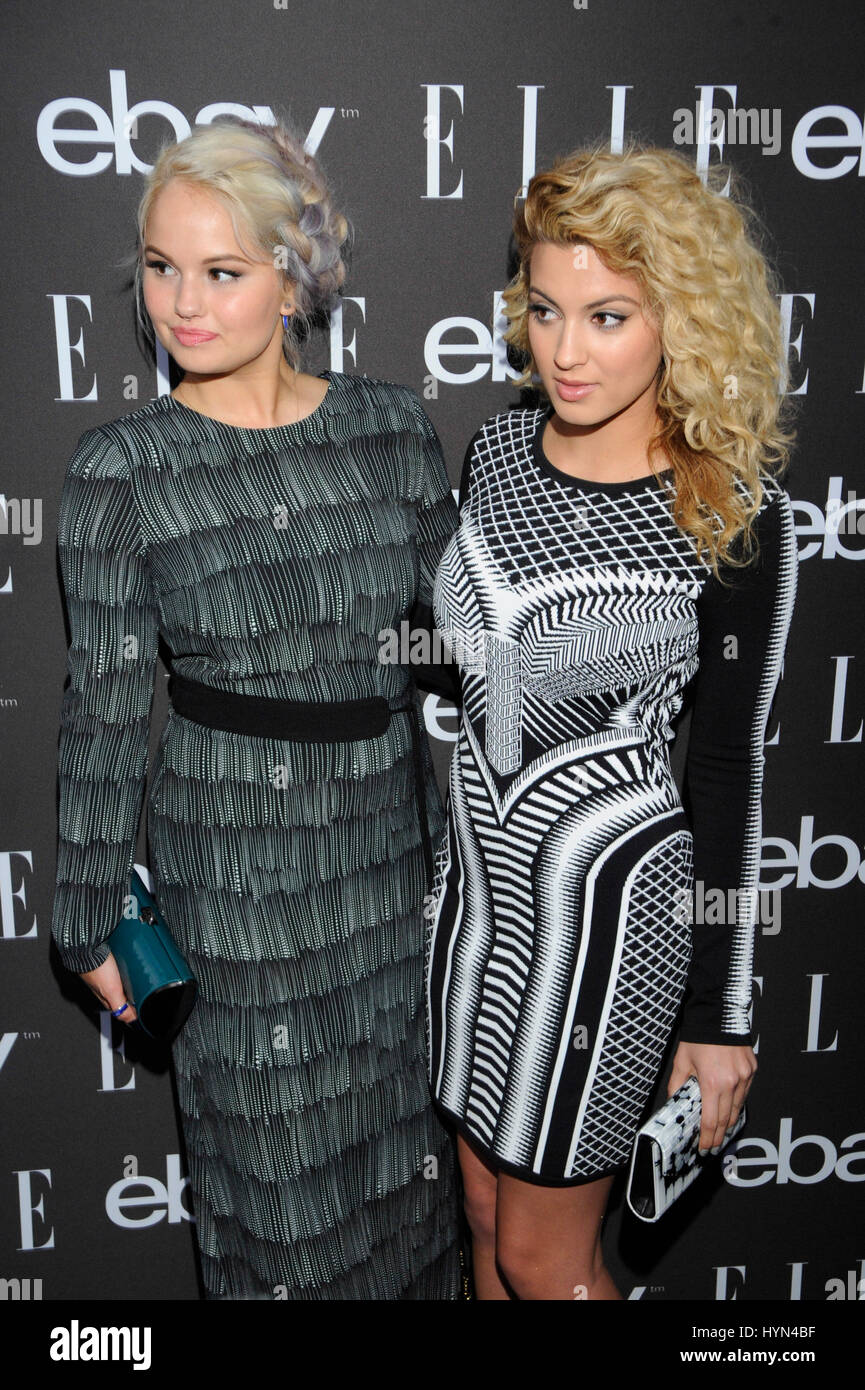 Actress Debby Ryan (l) and Singer Tori Kelly (r) arrives at the 6th ...