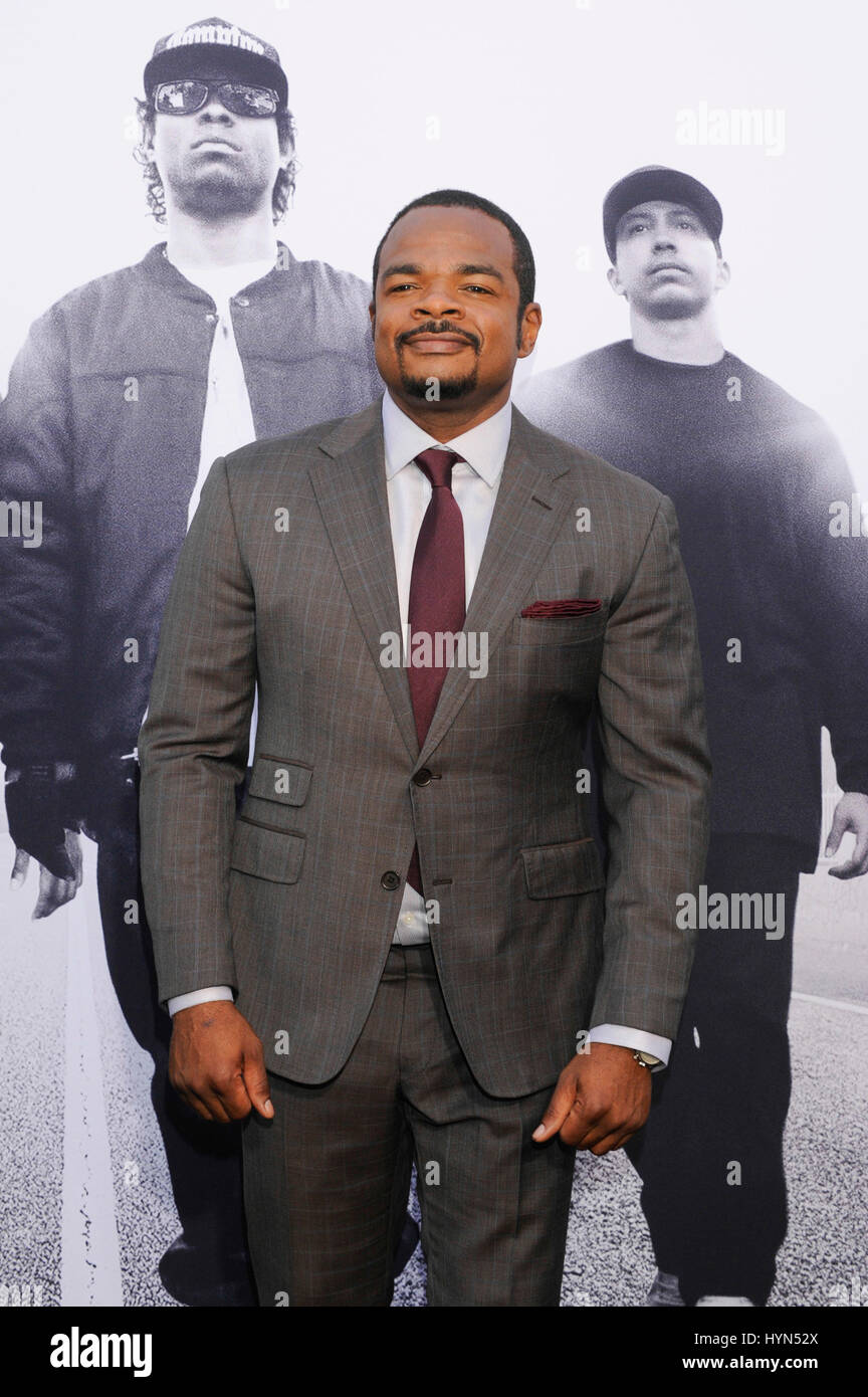 Director F. Gary Gray attends the Straight Outta Compton world premiere ...