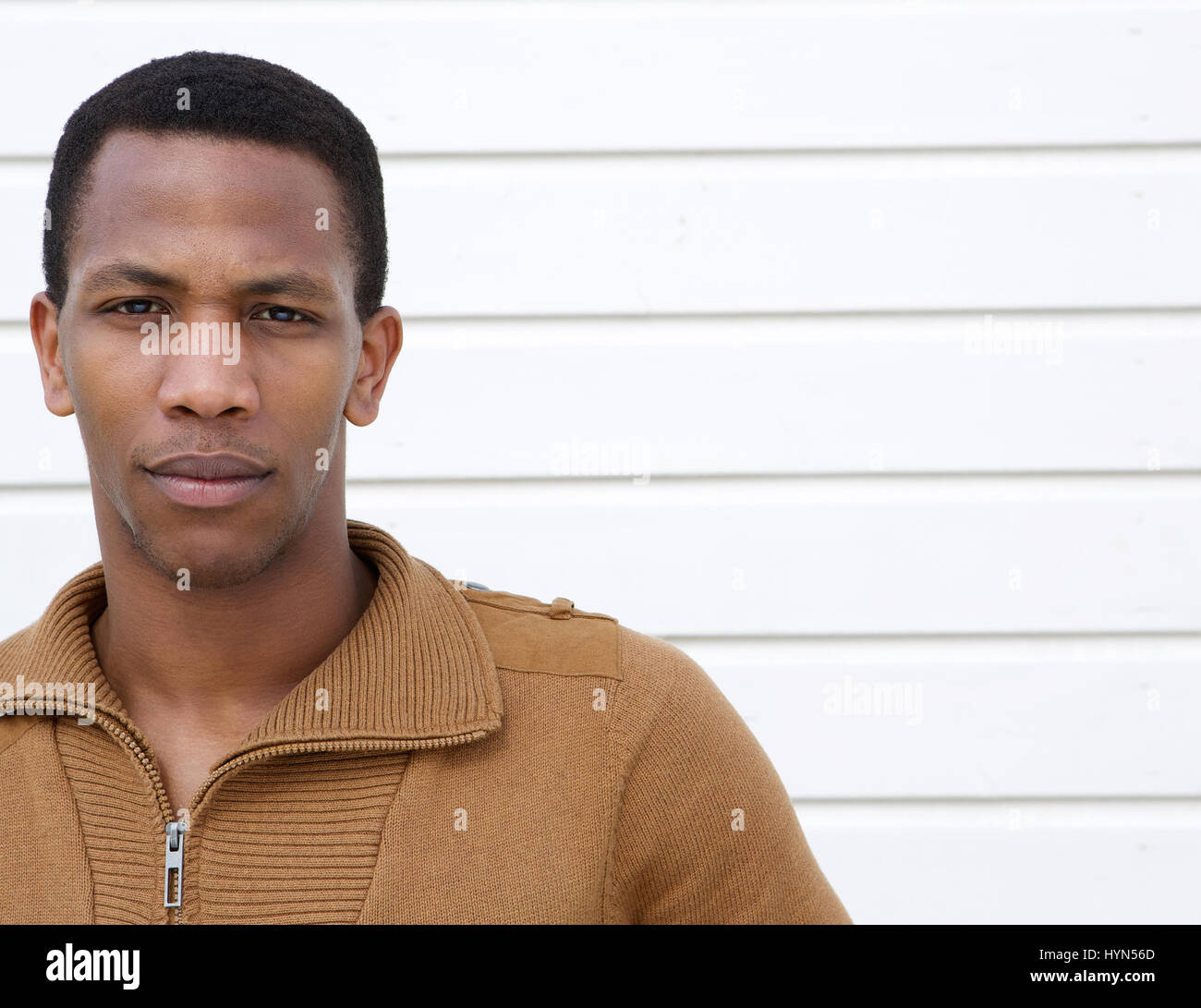 Closeup portrait young confident man hi-res stock photography and ...
