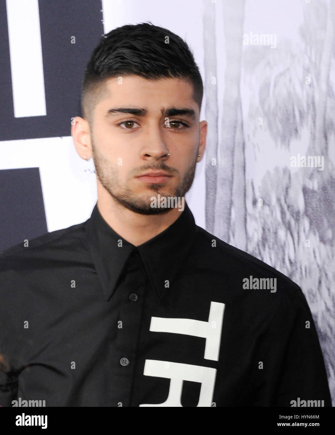 Zayn Malik attends the Straight Outta Compton world premiere at L.A ...