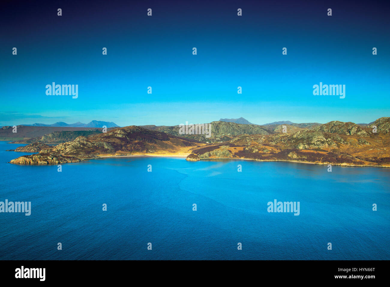 Gruinard Bay from the North West 500, Ross & Cromarty, Northwest ...