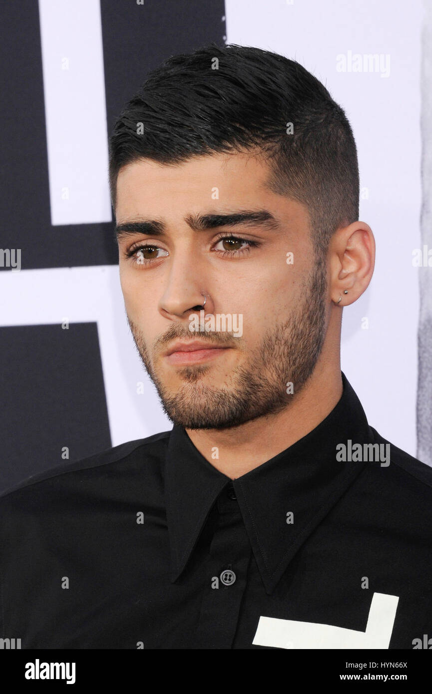 Zayn Malik attends the Straight Outta Compton world premiere at L.A ...