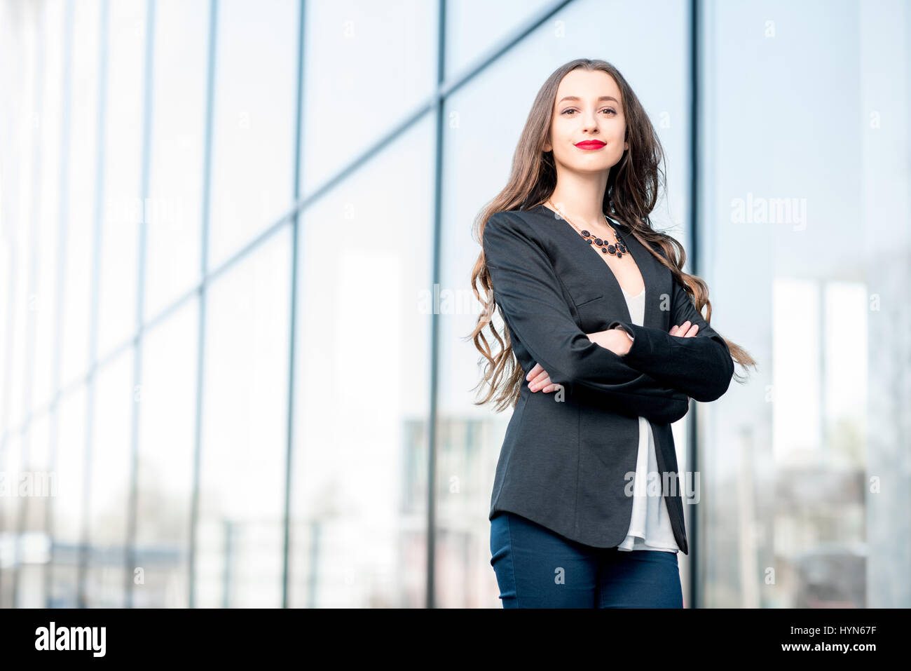 Business woman portrait Stock Photo - Alamy