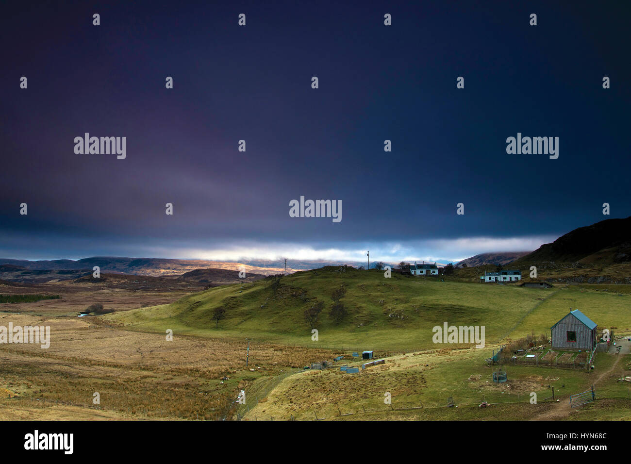 Elphin from the North Coast 500, Ross & Cromarty, Northwest Highlands ...