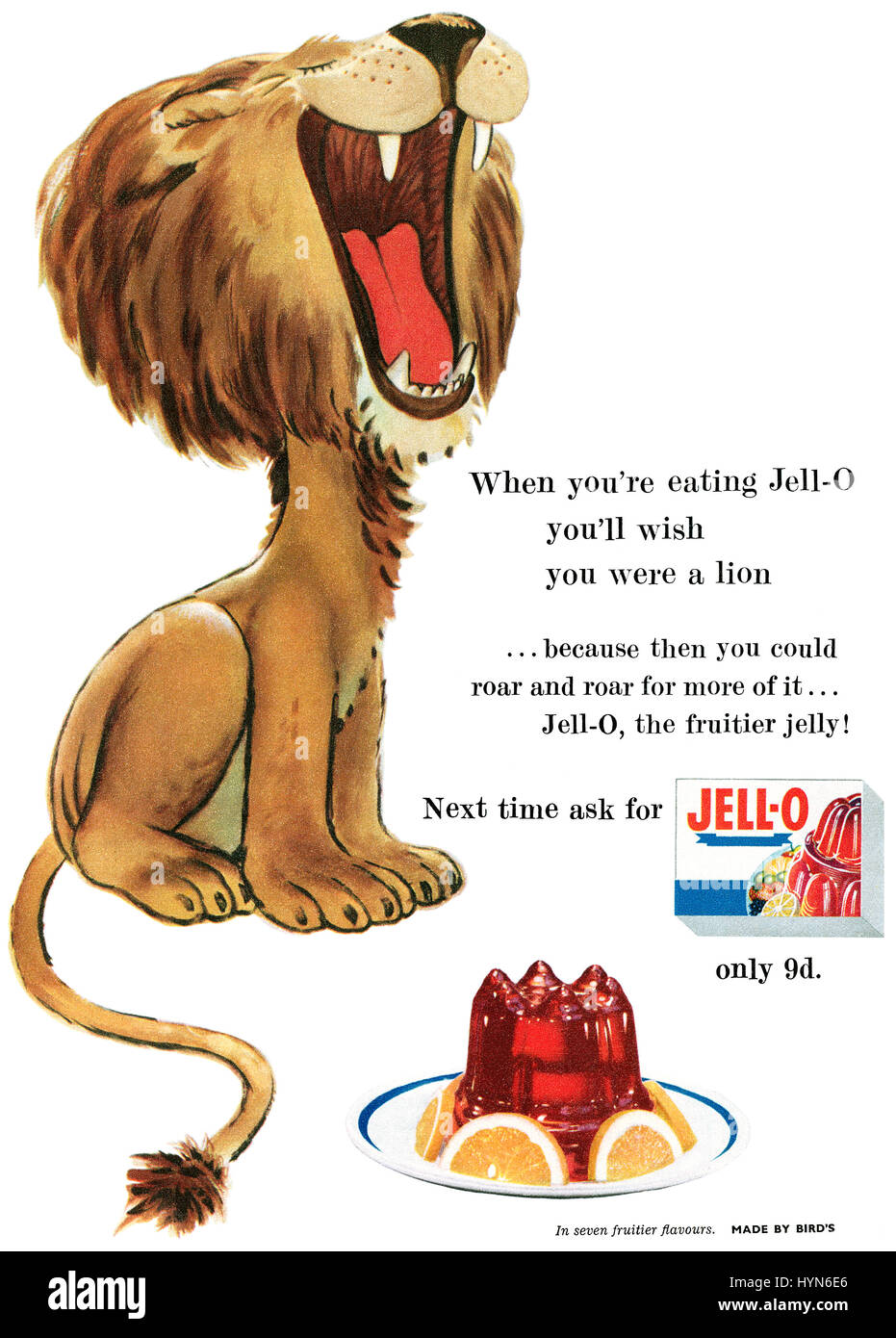 Jelly advert hi-res stock photography and images - Alamy