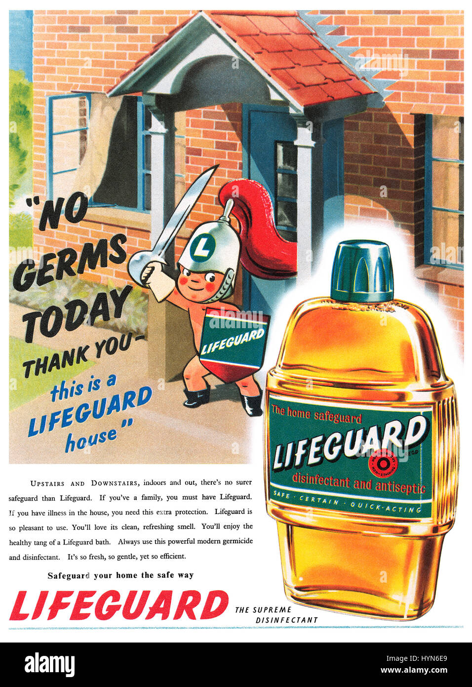 Lifeguard disinfectant and antiseptic hi-res stock photography and ...