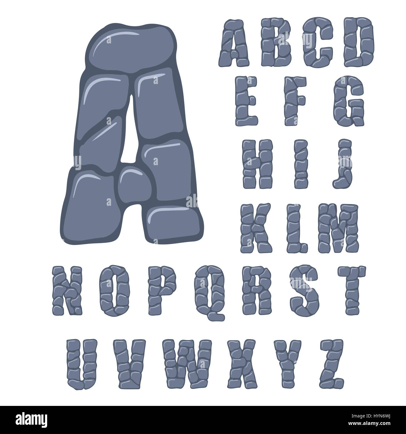 Alphabet stone hi-res stock photography and images - Alamy